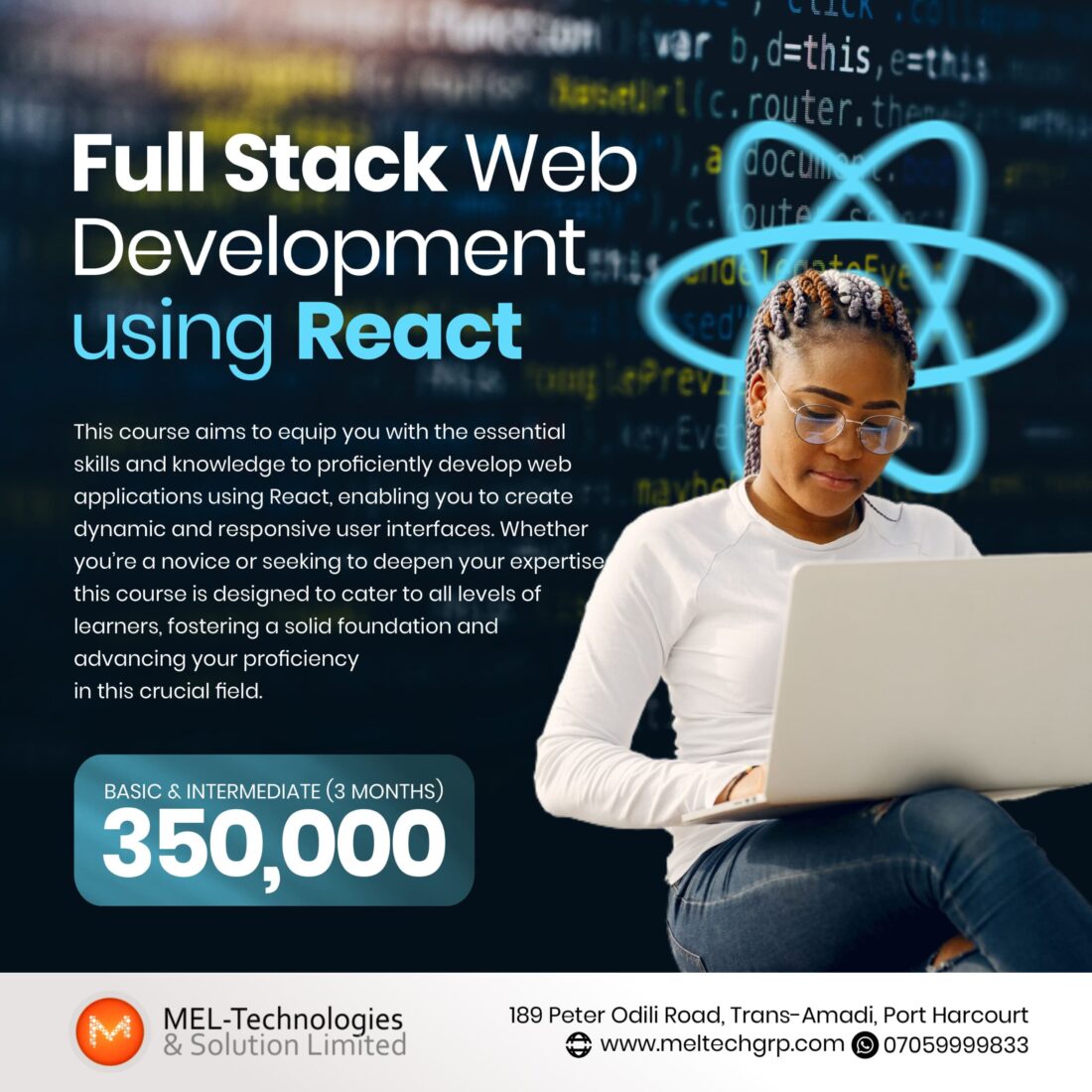Full Stack Web Development Training in Port Harcourt → MEL-Technologies ...